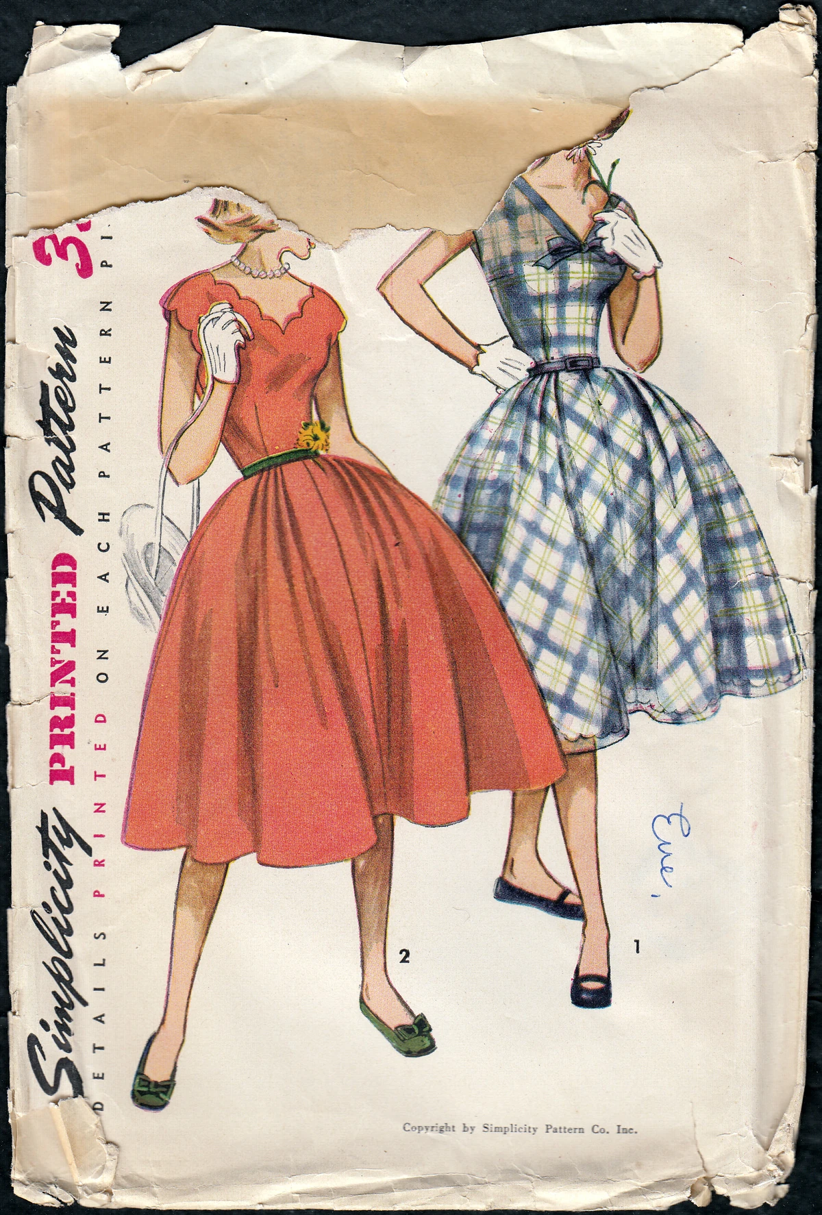 Simplicity 3902 B | Vintage Sewing Patterns | Fandom