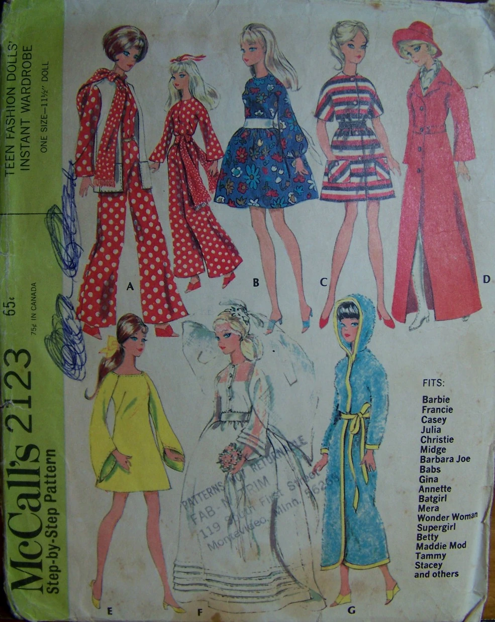 McCall's 2123 | Vintage Sewing Patterns | Fandom