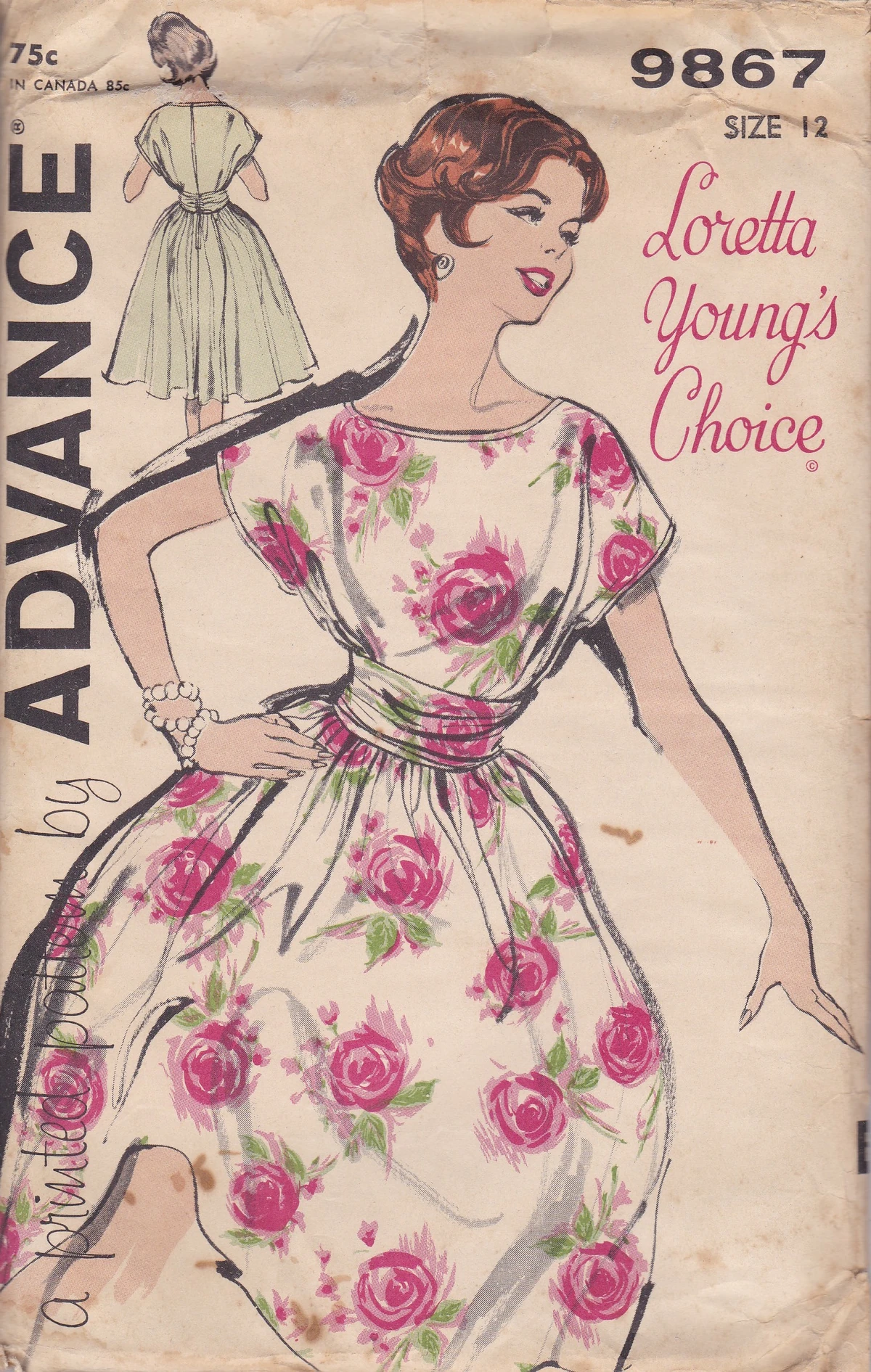Advance 9867 | Vintage Sewing Patterns | Fandom