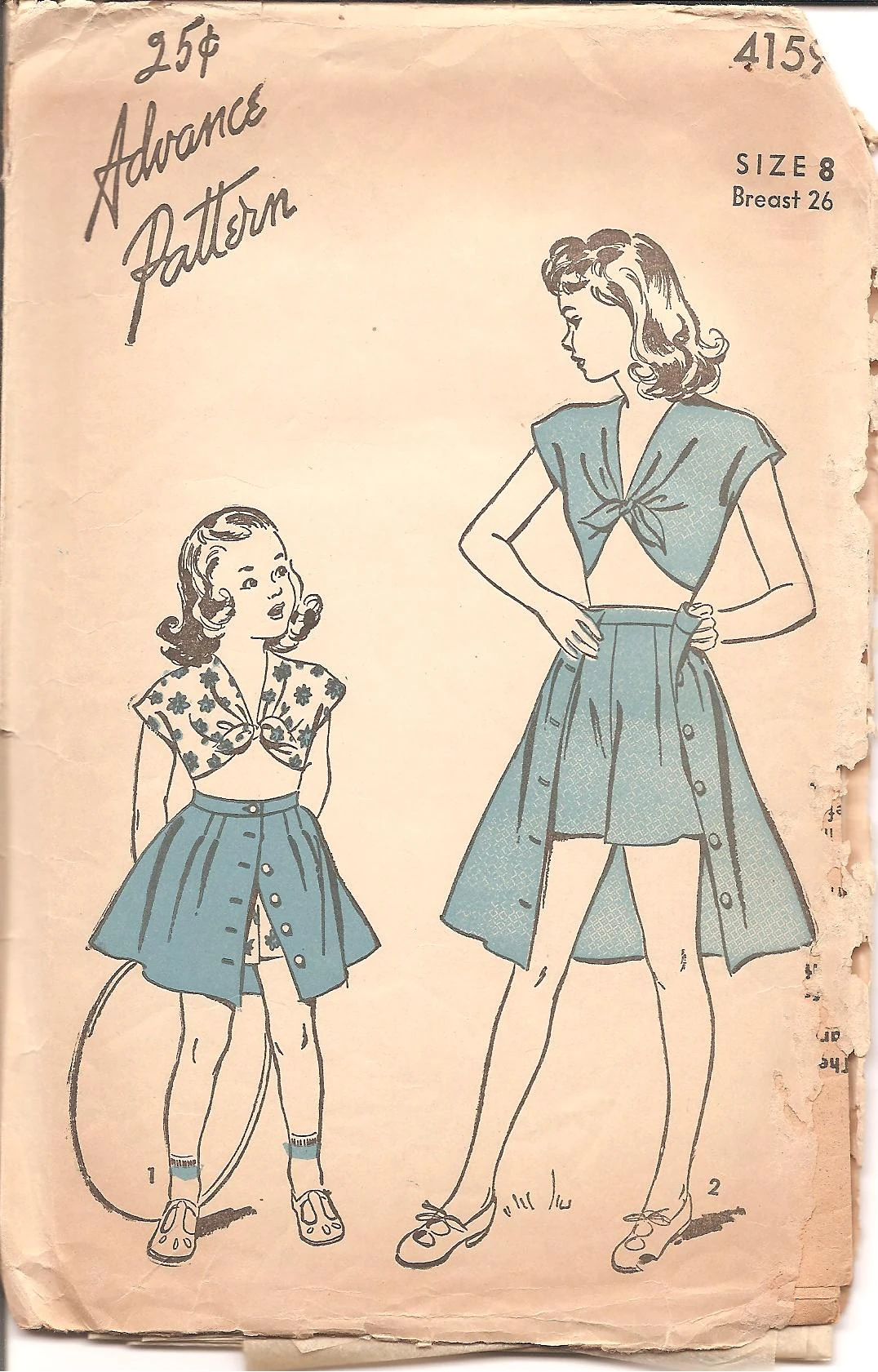 Advance 4159 | Vintage Sewing Patterns | Fandom