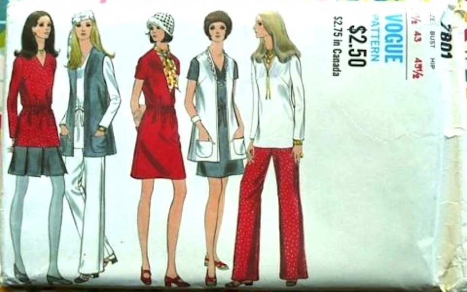 Vogue 7801 | Vintage Sewing Patterns | Fandom