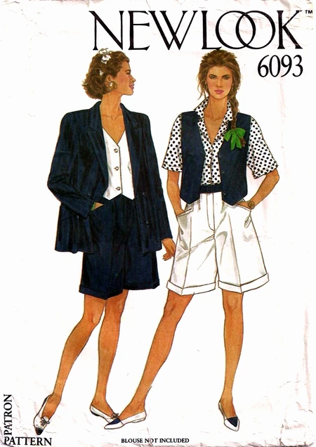 New Look 6093 | Vintage Sewing Patterns | Fandom