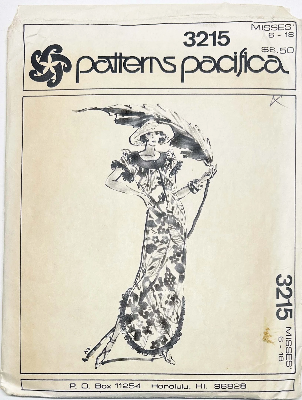 Patterns Pacifica 3215 | Vintage Sewing Patterns | Fandom