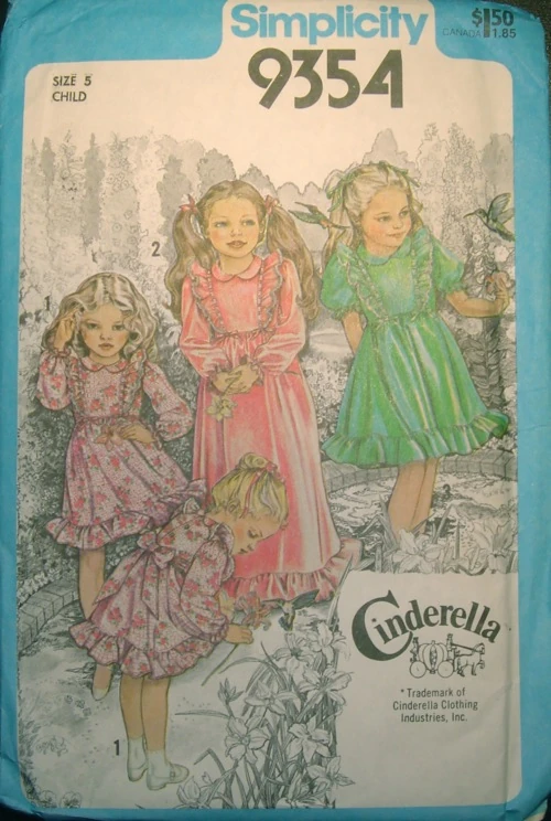 Simplicity 9354 A | Vintage Sewing Patterns | Fandom