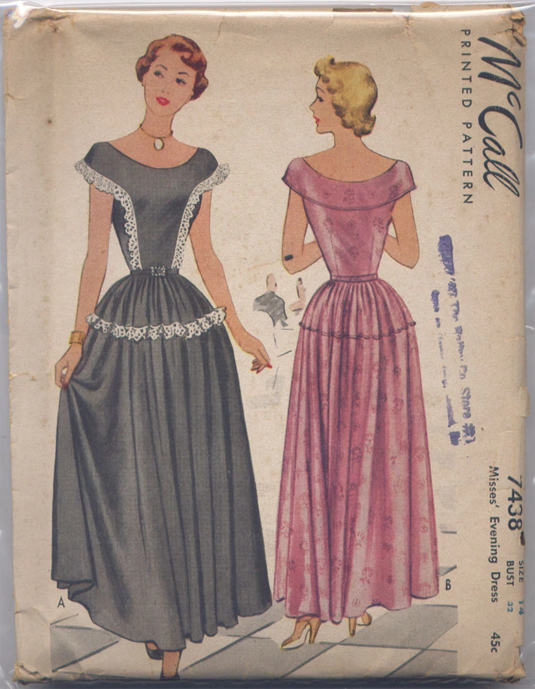 McCall 7438 | Vintage Sewing Patterns | Fandom