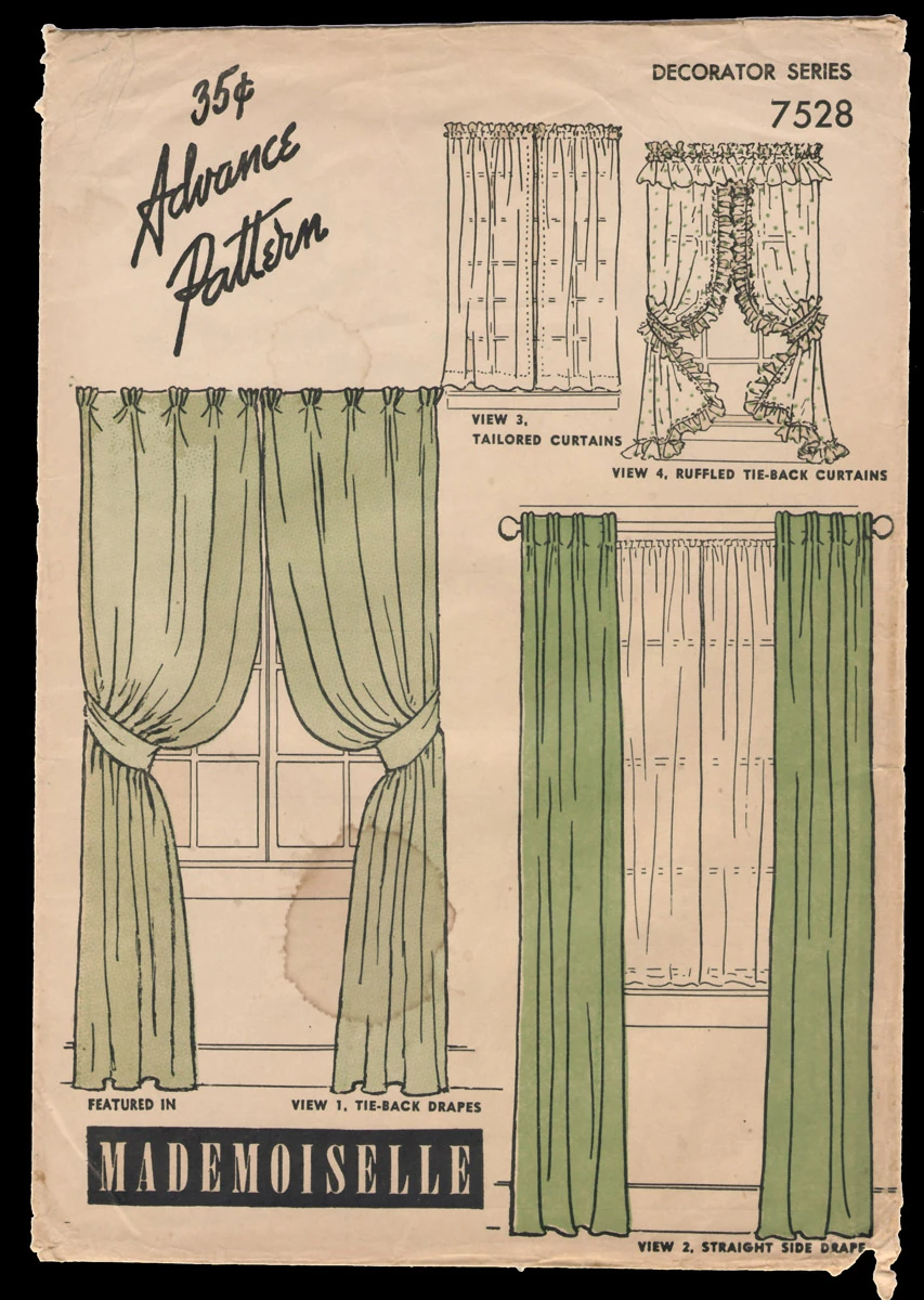 Advance 7528 | Vintage Sewing Patterns | Fandom