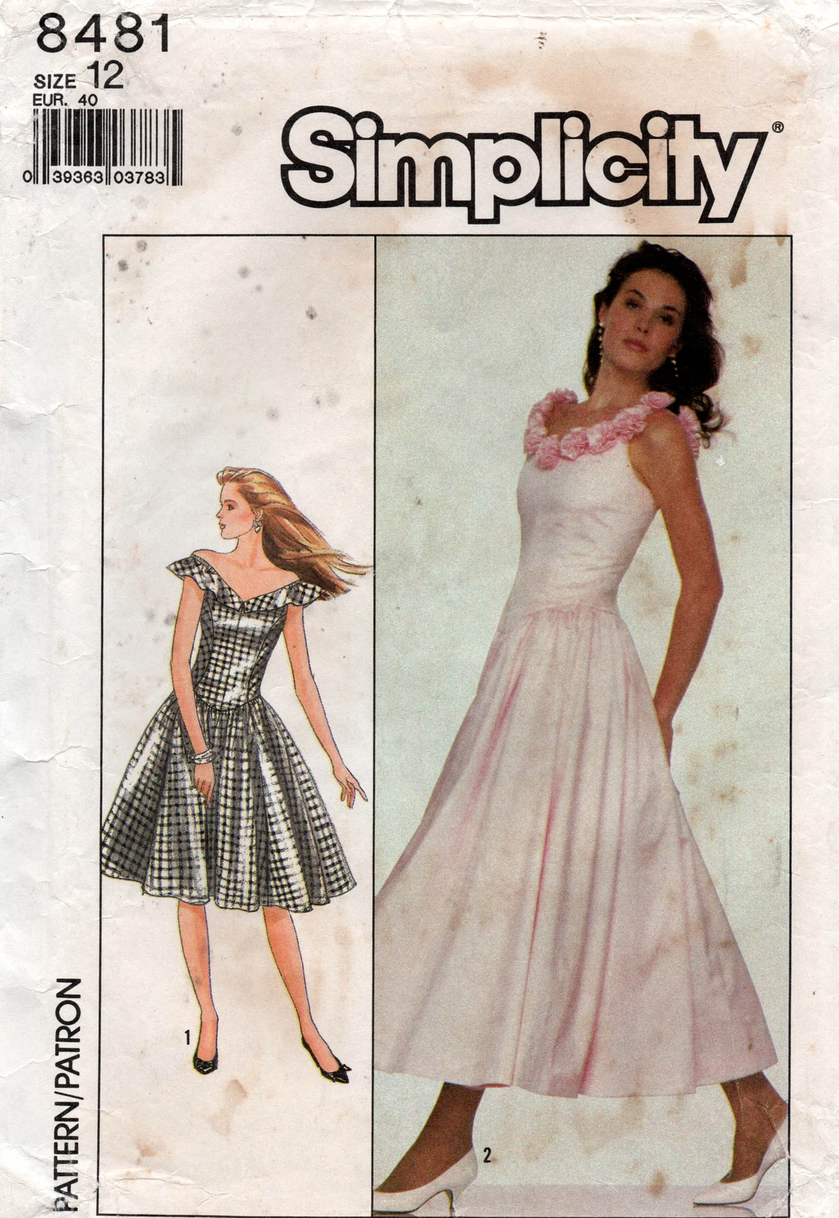 Simplicity 8481 B | Vintage Sewing Patterns | Fandom