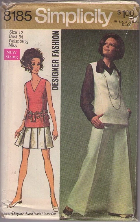 Simplicity 8185 A | Vintage Sewing Patterns | Fandom