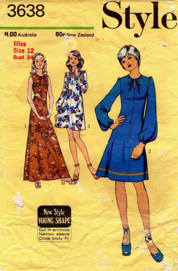 Style 3638 | Vintage Sewing Patterns | Fandom