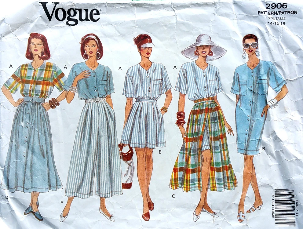 Vogue 2906 B | Vintage Sewing Patterns | Fandom