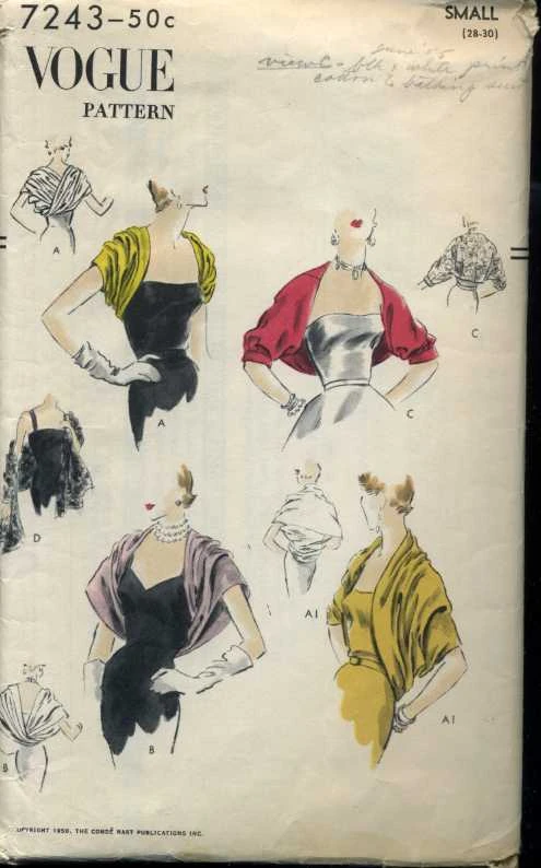 Vogue 7243 | Vintage Sewing Patterns | Fandom