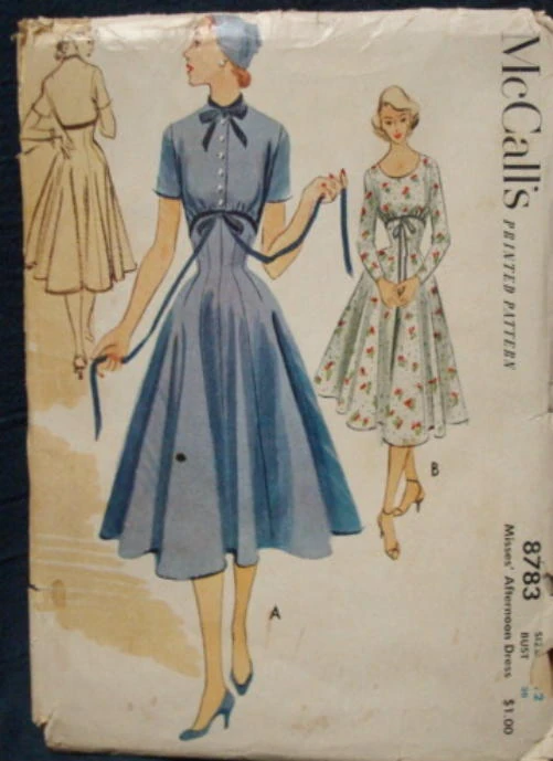 McCall's 8783 B | Vintage Sewing Patterns | Fandom