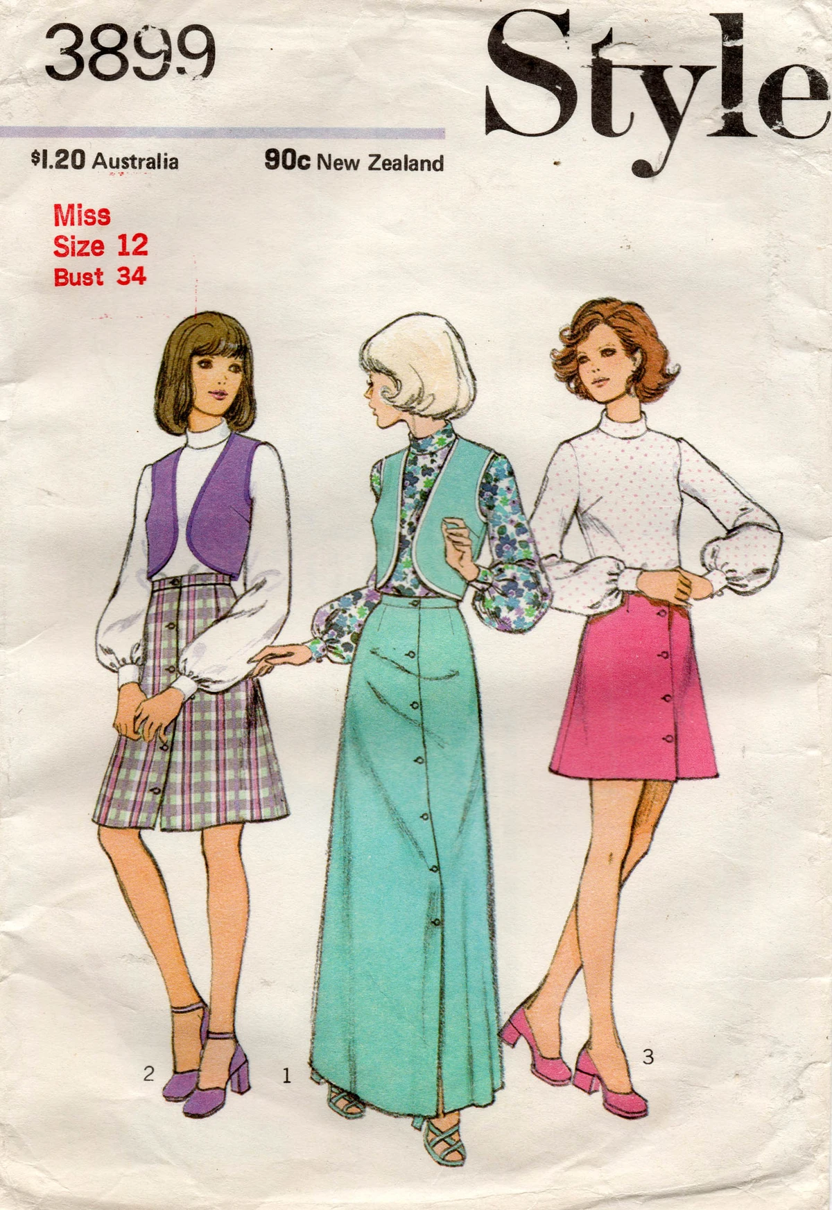 Style 3899 | Vintage Sewing Patterns | Fandom