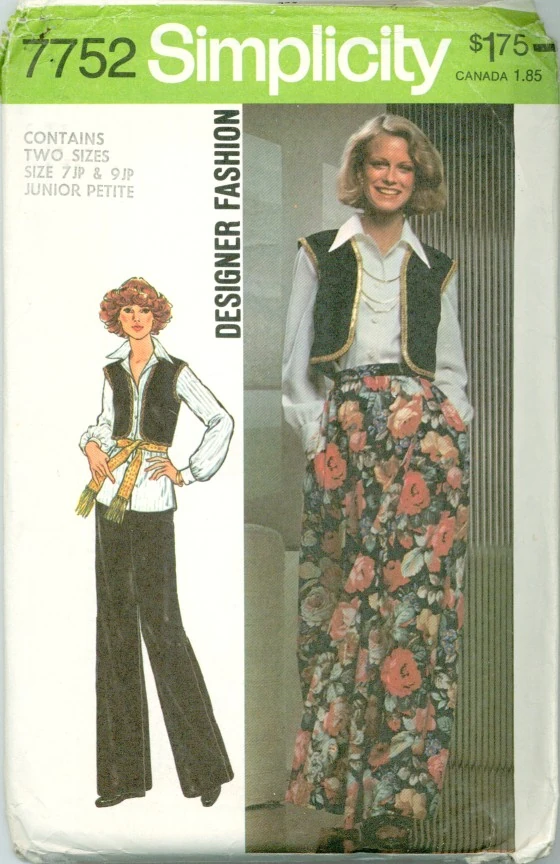 Simplicity 7752 A | Vintage Sewing Patterns | Fandom