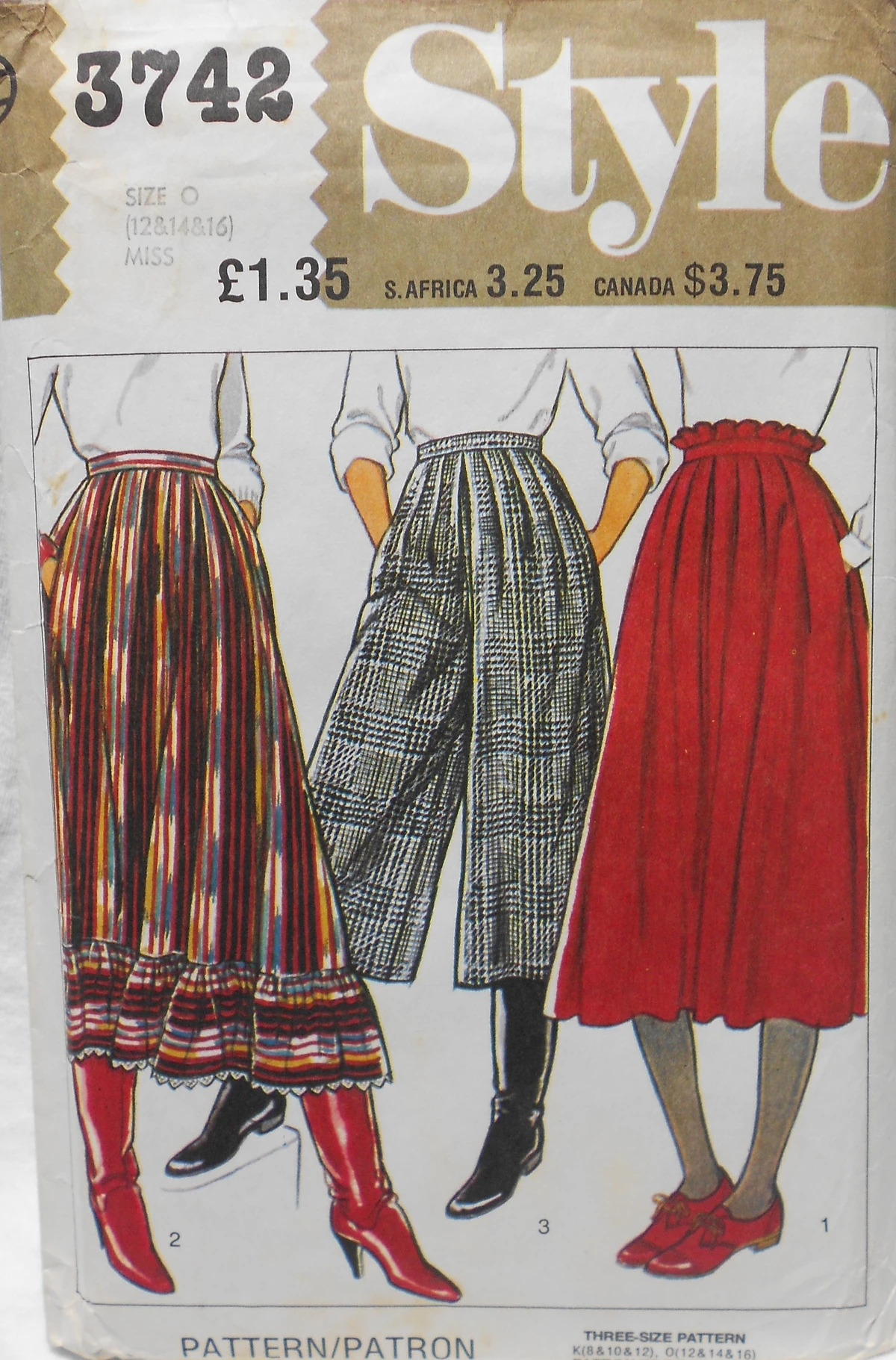 Style 3742 | Vintage Sewing Patterns | Fandom