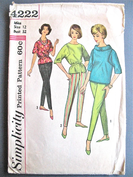 Simplicity 4222 A | Vintage Sewing Patterns | Fandom