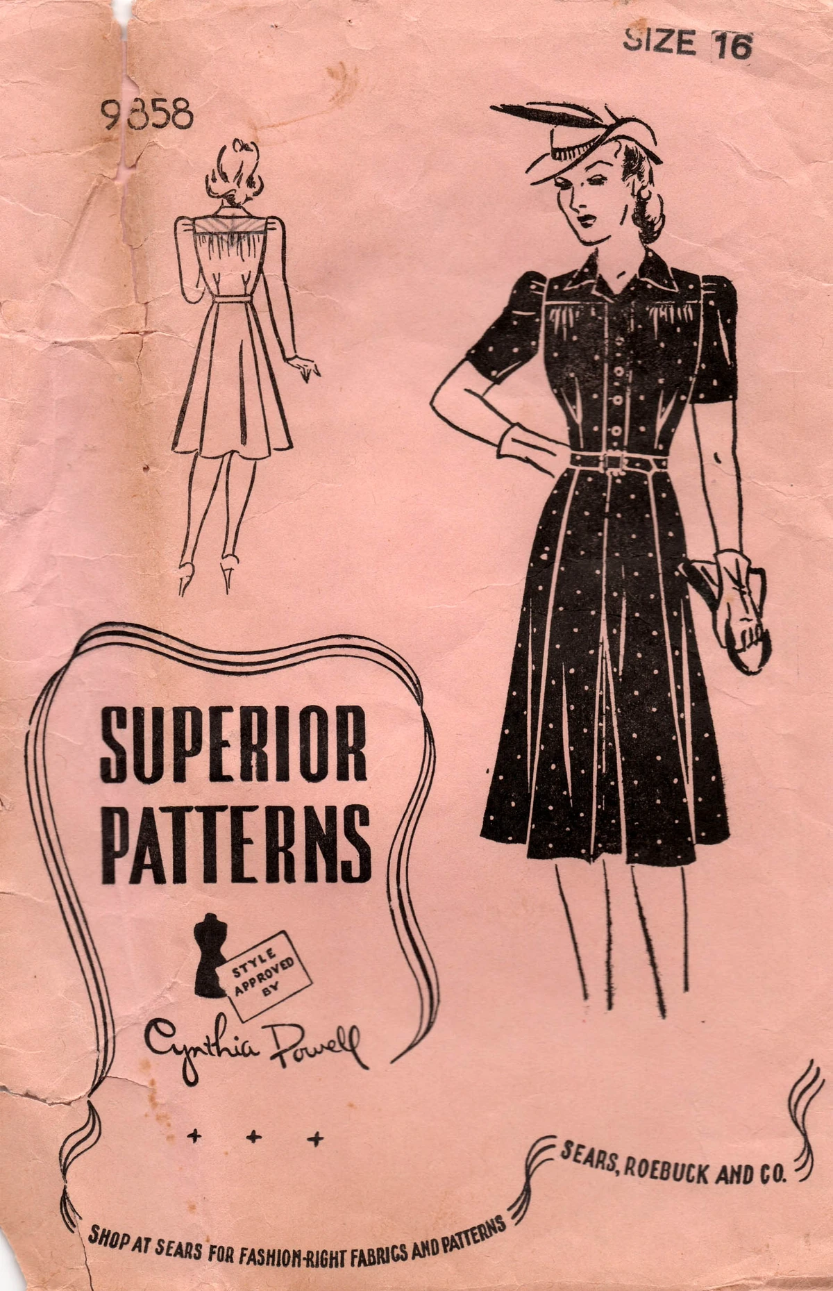 Superior 9858 | Vintage Sewing Patterns | Fandom