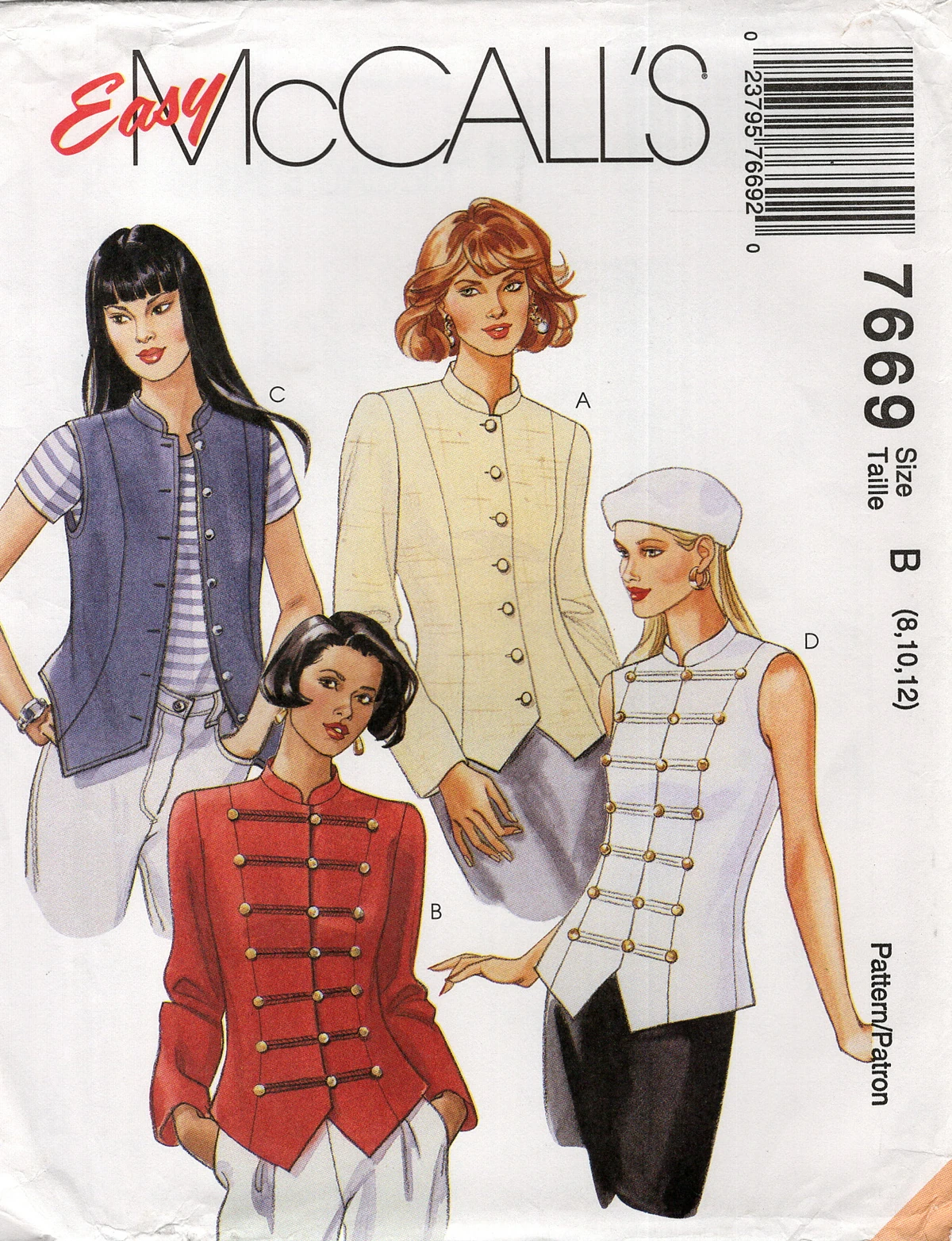 McCall's 7669 | Vintage Sewing Patterns | Fandom