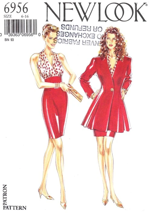 New Look 6956 | Vintage Sewing Patterns | Fandom