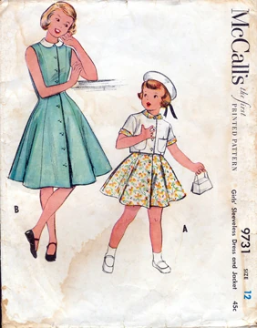 McCall's 9731 A | Vintage Sewing Patterns | Fandom