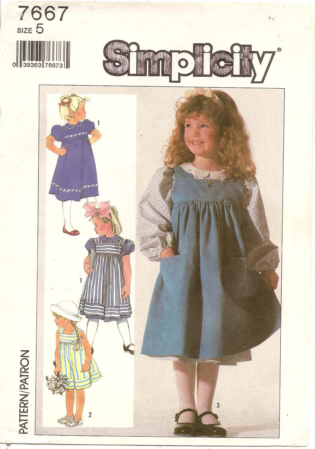 Simplicity 7667 A | Vintage Sewing Patterns | Fandom