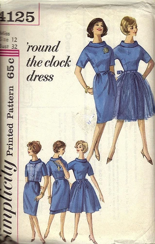 Simplicity 4125 | Vintage Sewing Patterns | Fandom