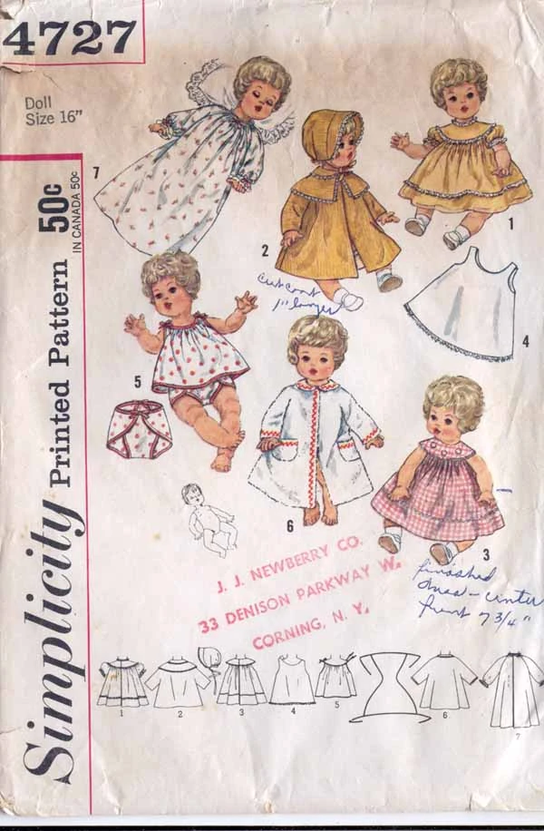 Simplicity 4727 A | Vintage Sewing Patterns | Fandom