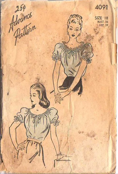 Advance 4091 | Vintage Sewing Patterns | Fandom