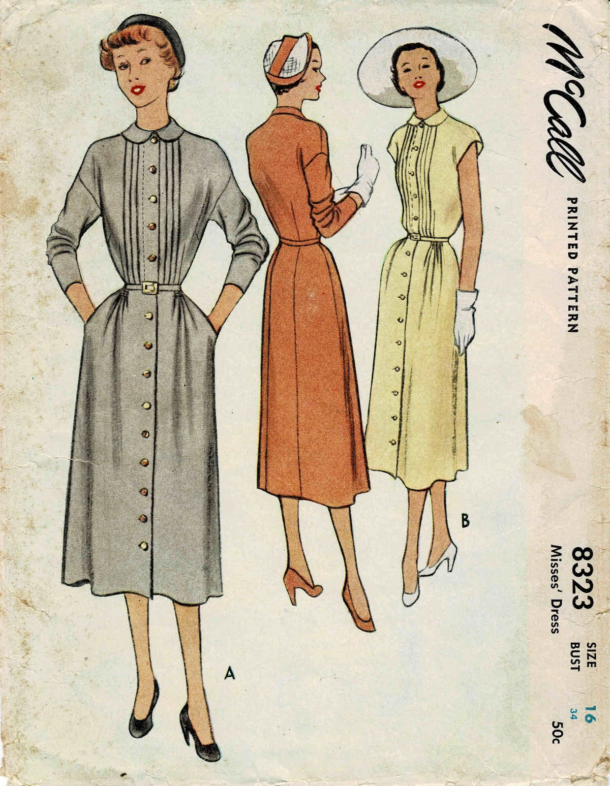 McCall 8323 | Vintage Sewing Patterns | Fandom
