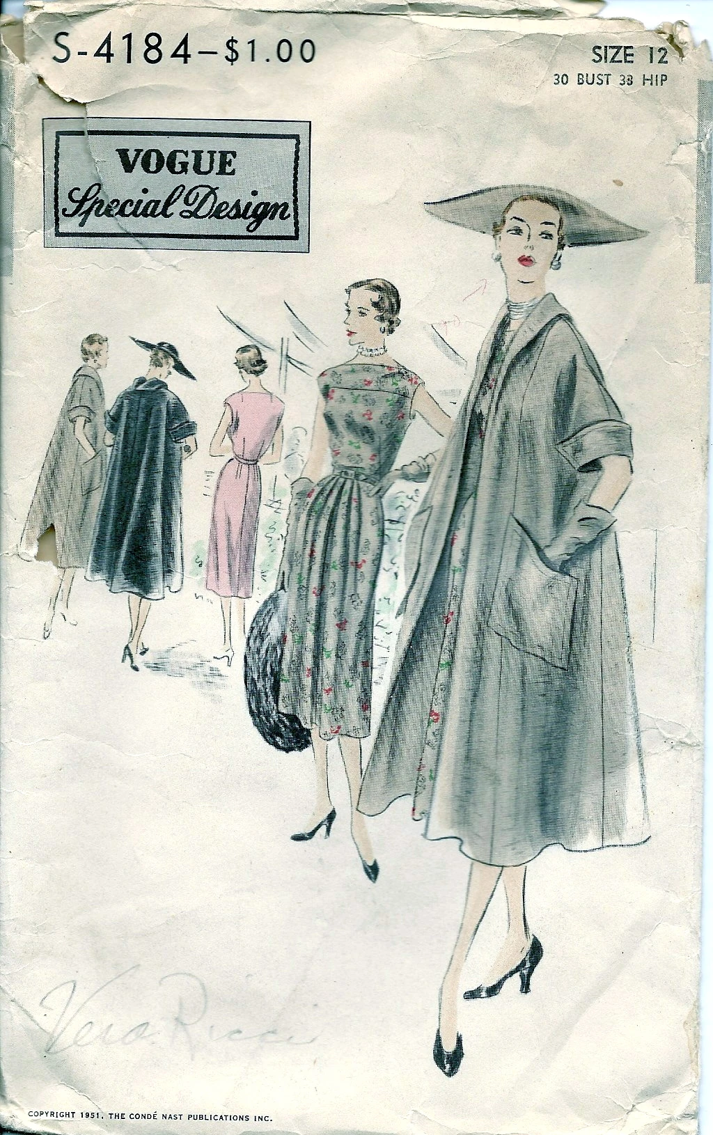 Vogue S-4184 | Vintage Sewing Patterns | Fandom