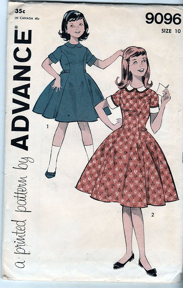 Advance 9096 | Vintage Sewing Patterns | Fandom