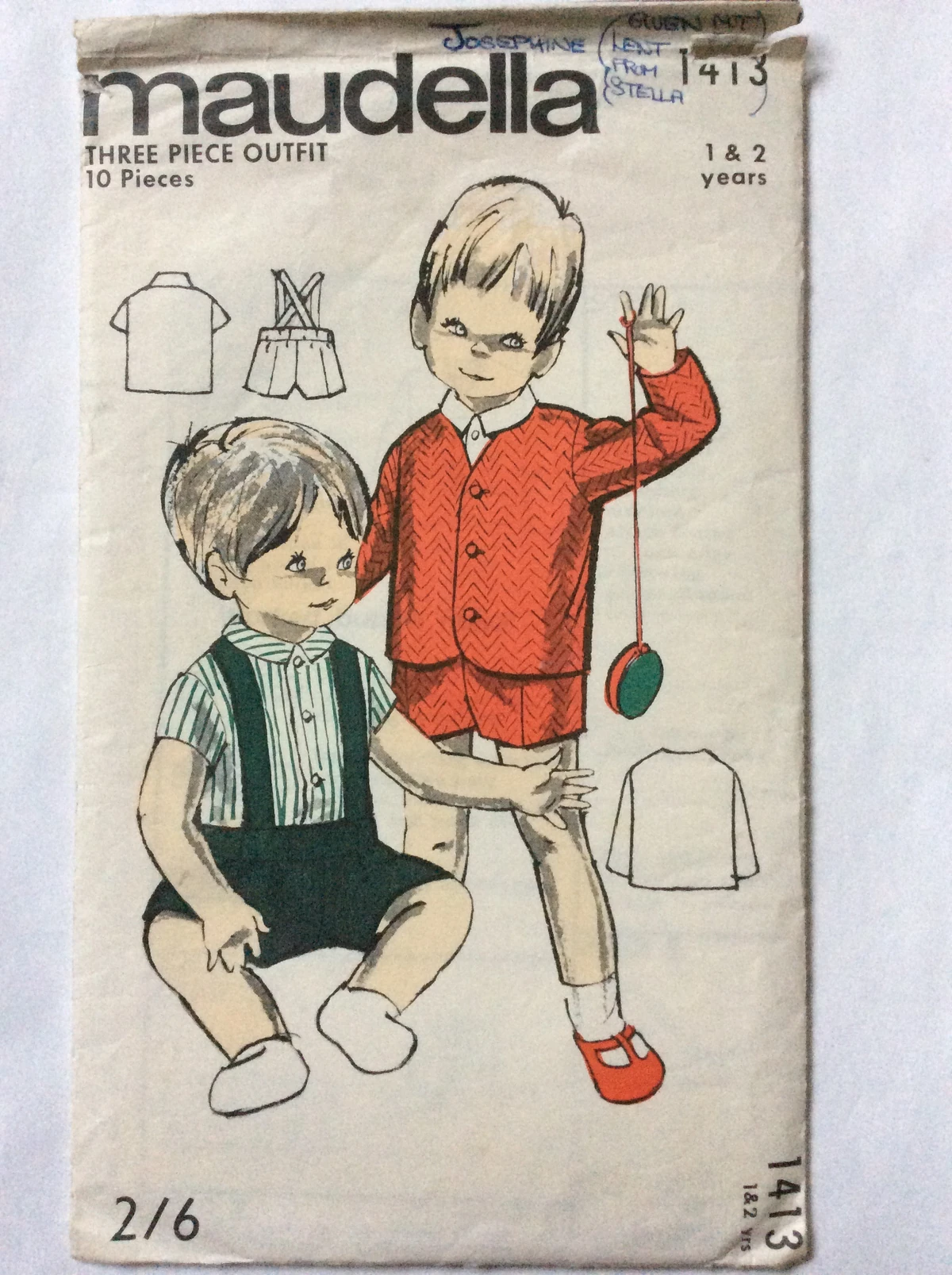 Maudella 1413 | Vintage Sewing Patterns | Fandom