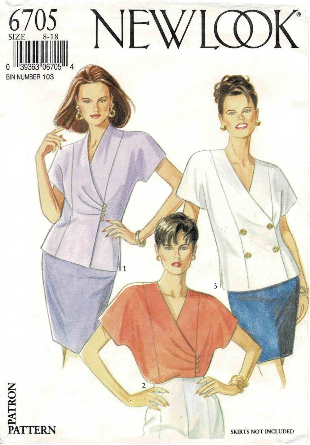 New Look 6705 A | Vintage Sewing Patterns | Fandom