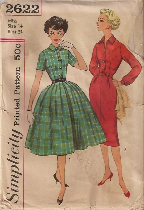 Simplicity 2622 | Vintage Sewing Patterns | Fandom