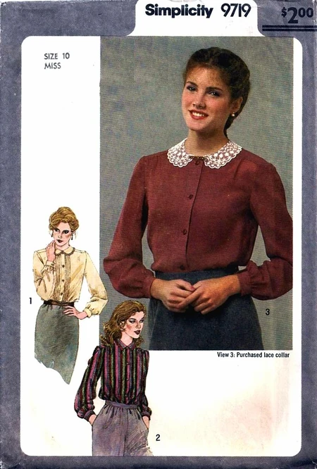 Simplicity 9719 A | Vintage Sewing Patterns | Fandom