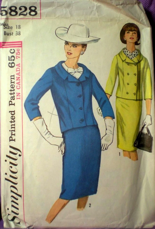 Simplicity 5828 A | Vintage Sewing Patterns | Fandom