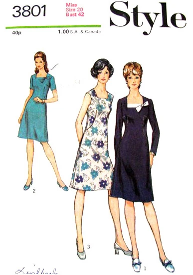 Style 3801 | Vintage Sewing Patterns | Fandom