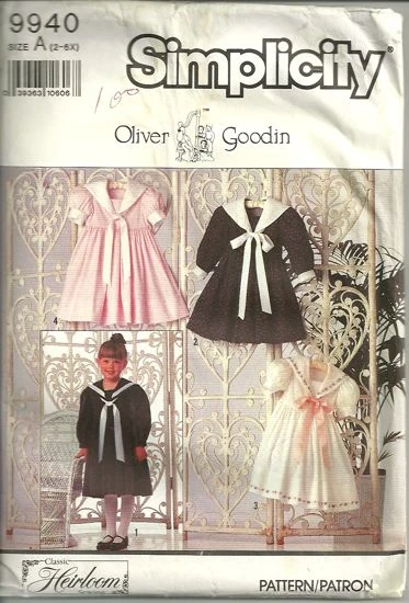 Simplicity 9940 A | Vintage Sewing Patterns | Fandom
