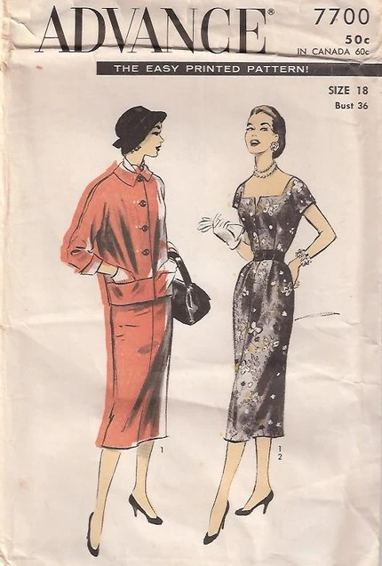 Advance 7700 | Vintage Sewing Patterns | Fandom