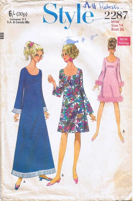 Style 2287 | Vintage Sewing Patterns | Fandom