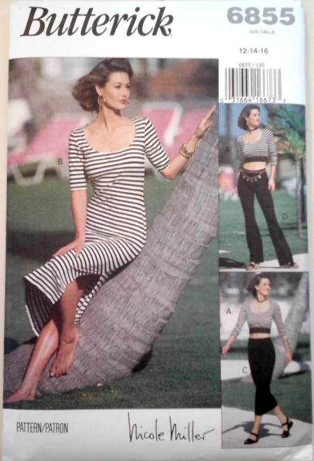 Butterick 6855 A | Vintage Sewing Patterns | Fandom