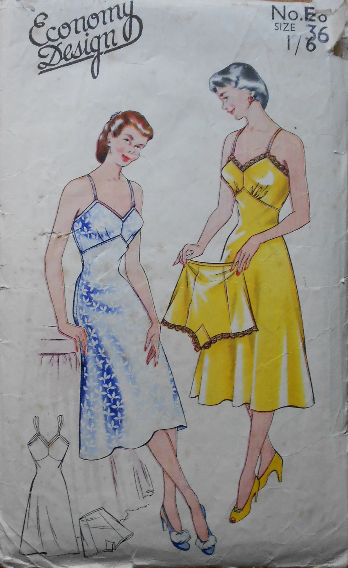 Economy Design E6 | Vintage Sewing Patterns | Fandom