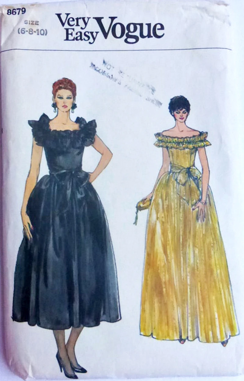 Vogue 8679 A | Vintage Sewing Patterns | Fandom