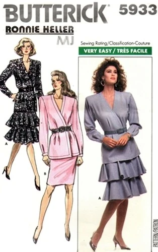 Butterick 5933 A | Vintage Sewing Patterns | Fandom