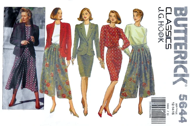 Butterick 5644 D | Vintage Sewing Patterns | Fandom