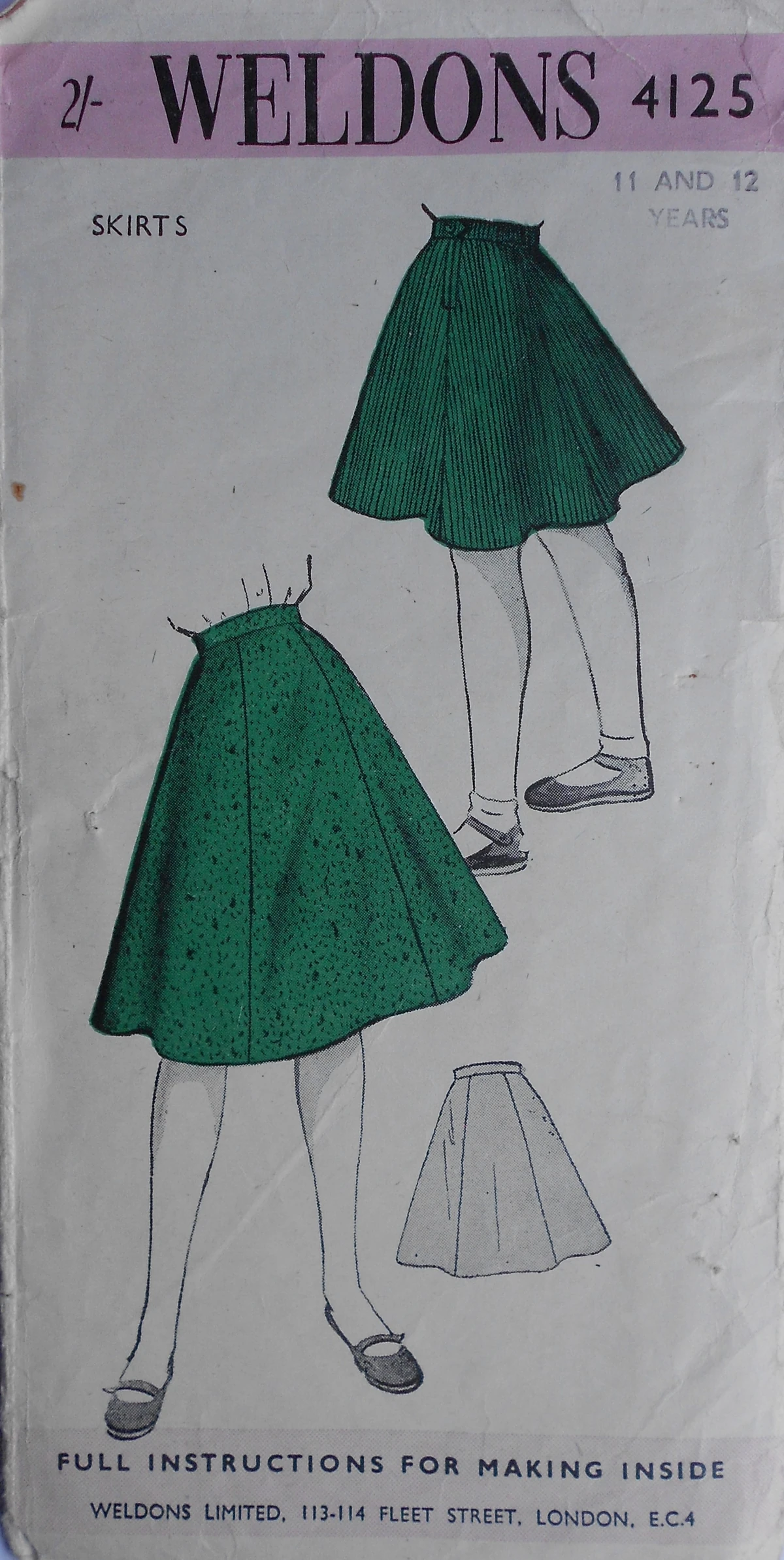 Weldons 4125 | Vintage Sewing Patterns | Fandom