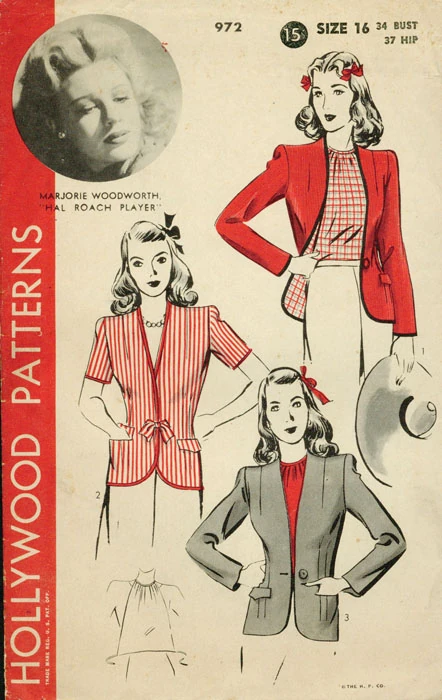 Hollywood 972 | Vintage Sewing Patterns | Fandom