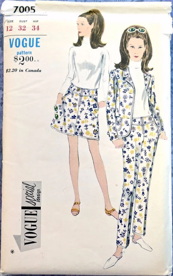 Vogue 7005 | Vintage Sewing Patterns | Fandom