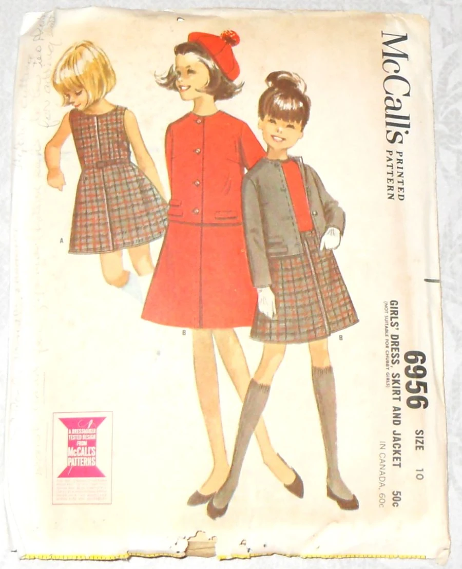 McCall's 6956 A | Vintage Sewing Patterns | Fandom