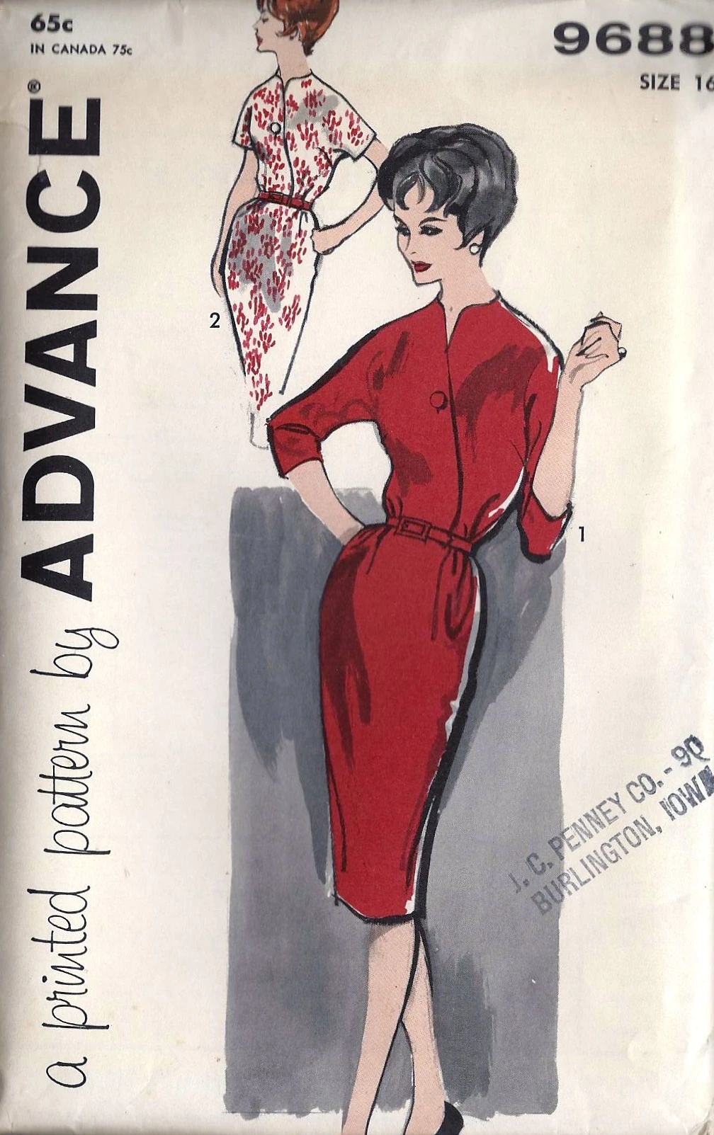Advance 9688 | Vintage Sewing Patterns | Fandom